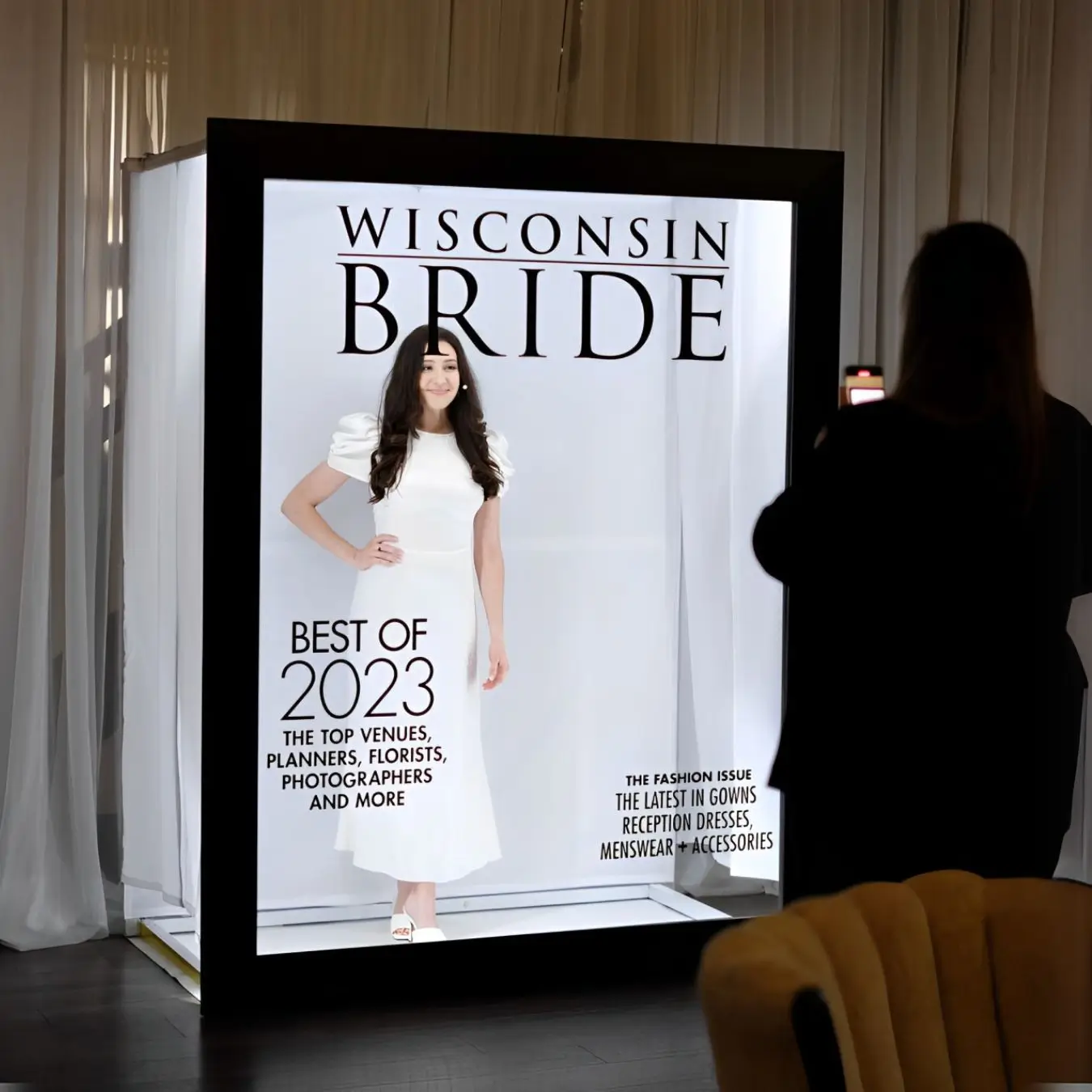 Magazine Style Photo Booth - Captured Events